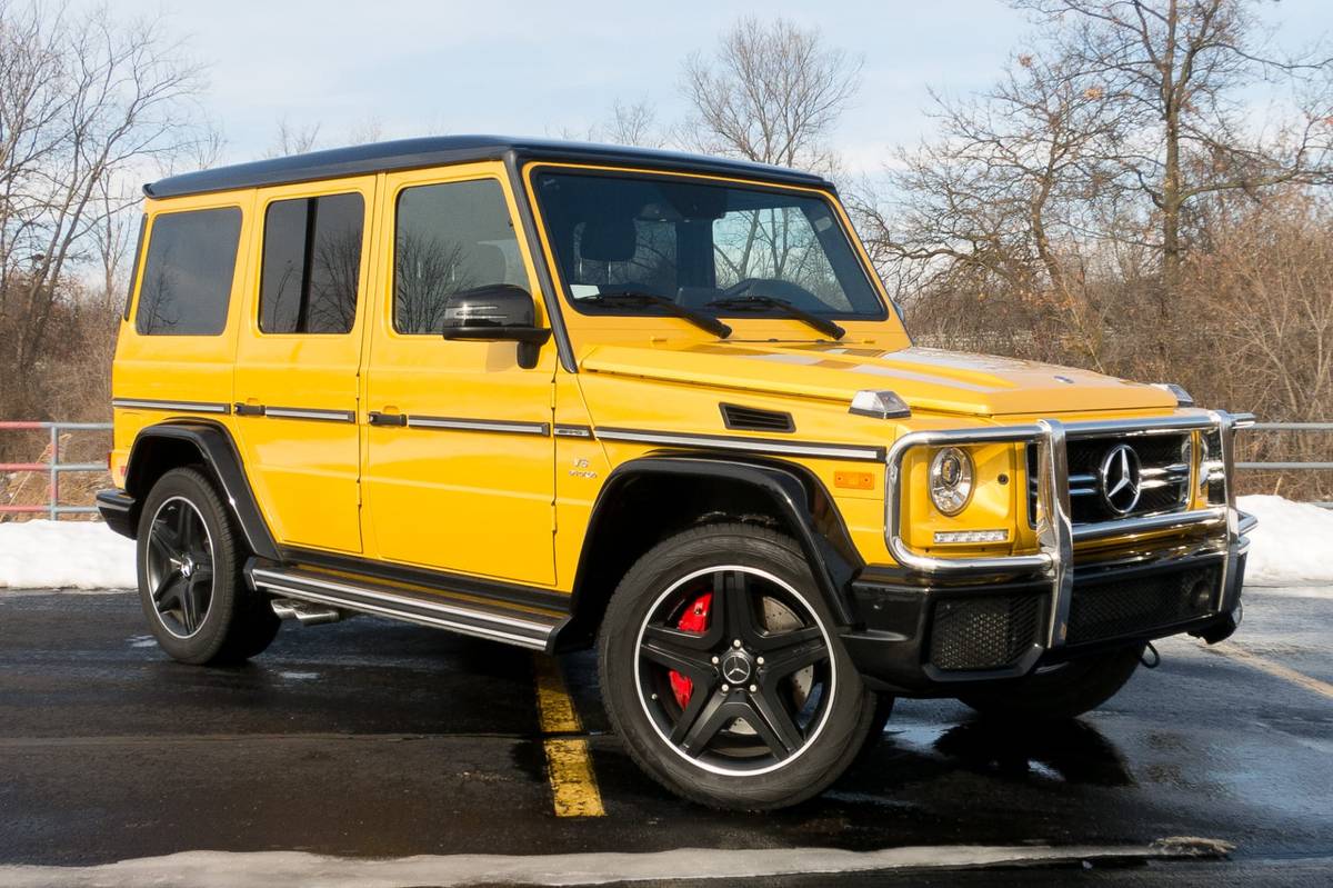 2018 Mercedes-AMG G63: Yellow, Is It 'G' You're Looking For? | Cars.com