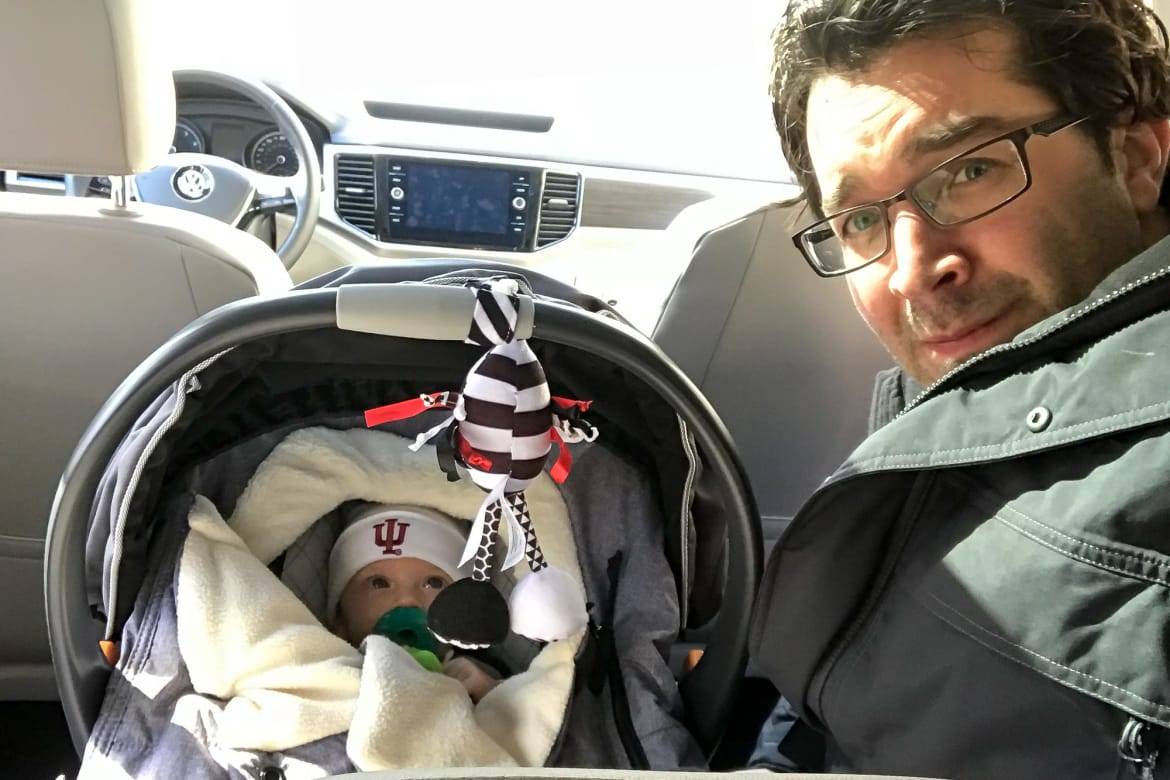 2018 Volkswagen Atlas Helps Ease First-Time Parent Jitters | Cars.com