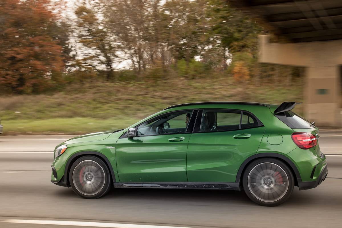 2018 Mercedes-AMG GLA45 in Kryptonite Green: Kryptonite to Good Taste ...