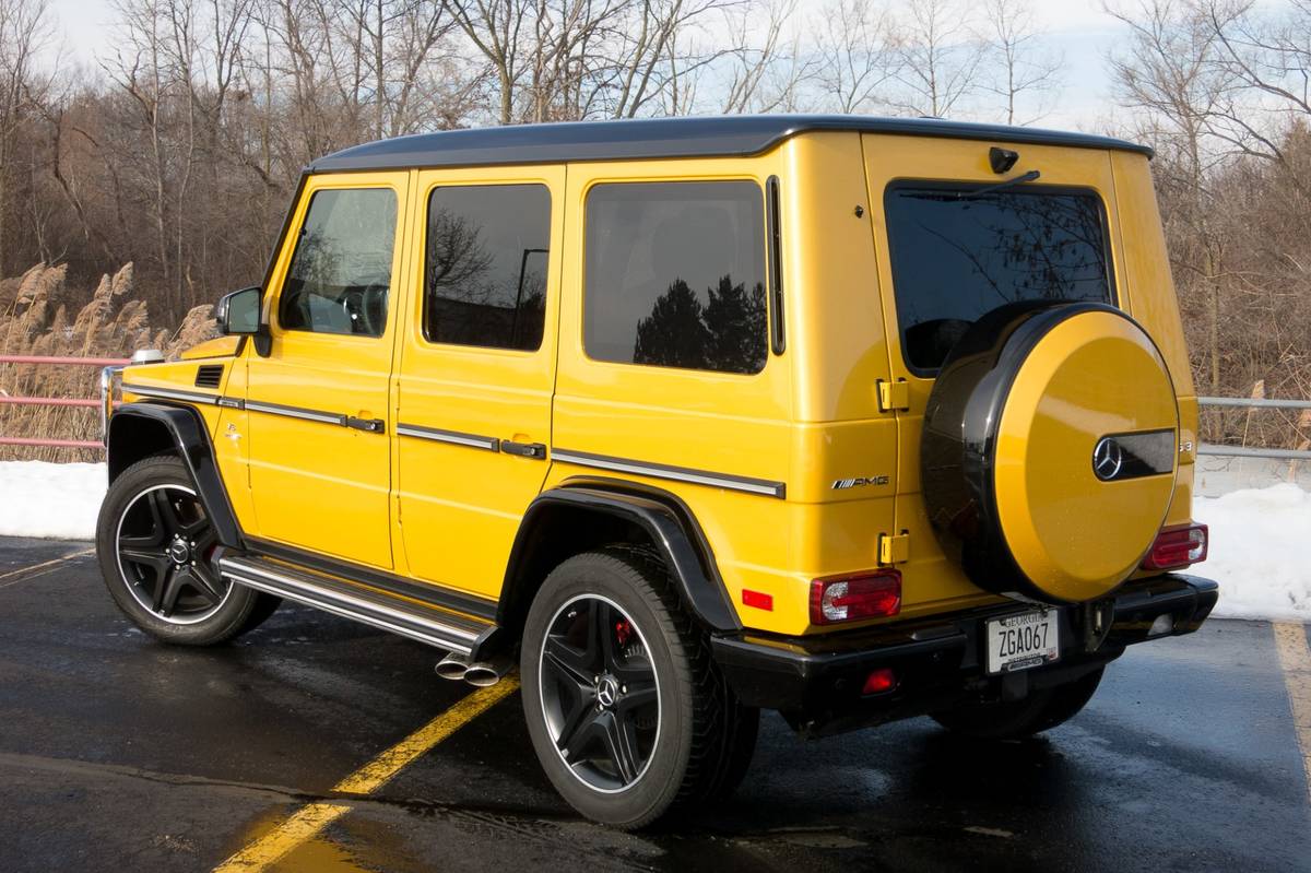 2018 Mercedes-AMG G63: Yellow, Is It 'G' You're Looking For? | Cars.com
