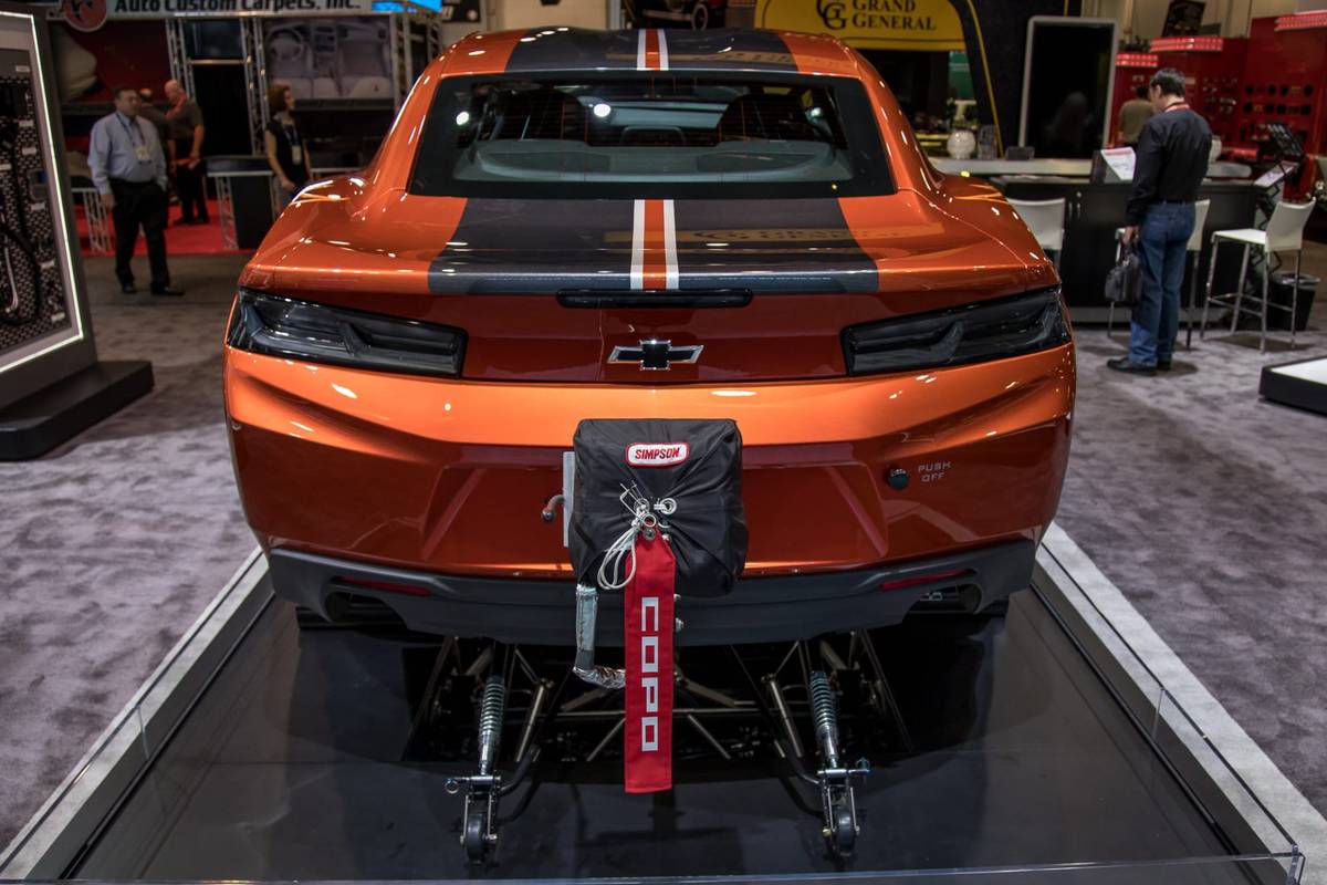 Chevrolet Camaros at SEMA: Orange Is the New Track | News | Cars.com