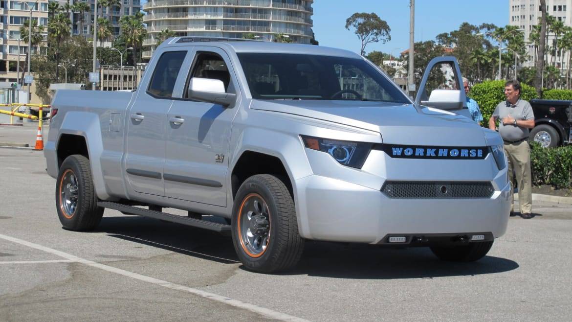 2018 Workhorse W-15 Electric Pickup Truck Video | Cars.com