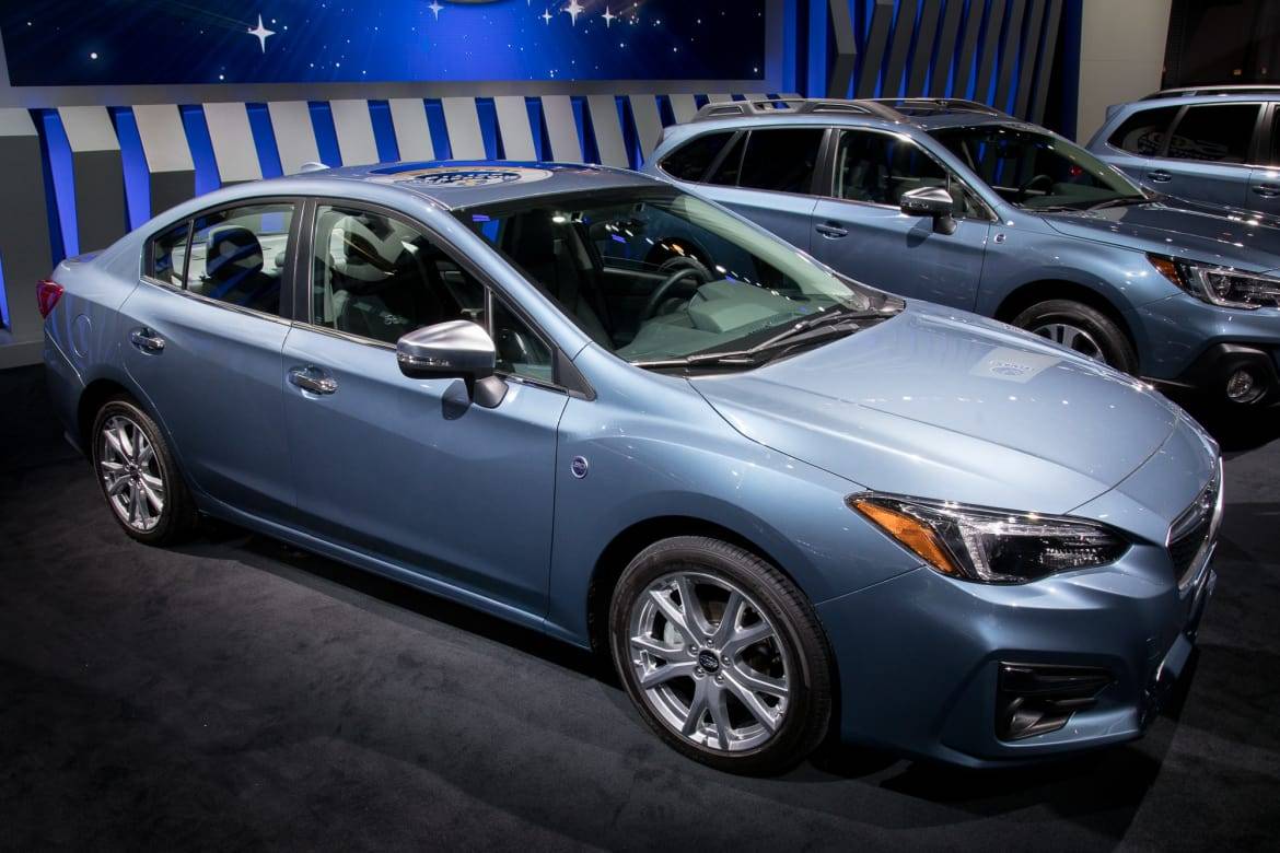 Subaru Lineup Goes Blue for Golden U.S. Anniversary: Photo Gallery ...