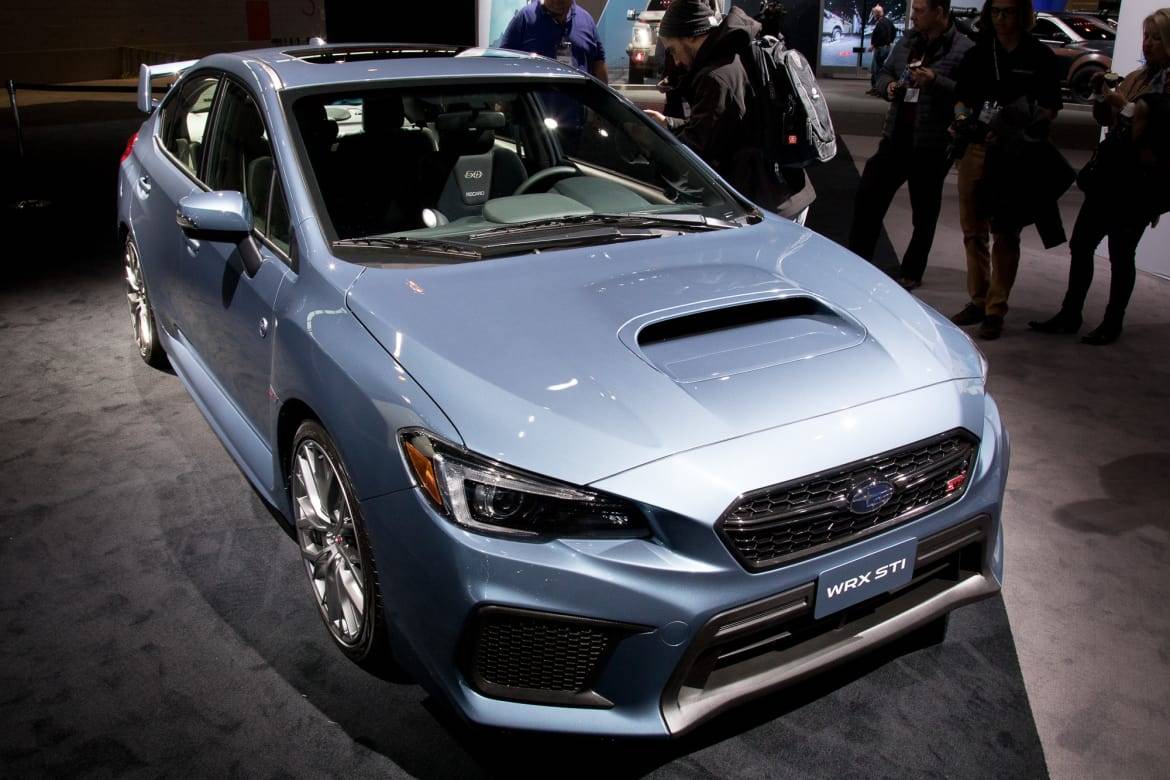 Subaru Lineup Goes Blue for Golden U.S. Anniversary: Photo Gallery ...