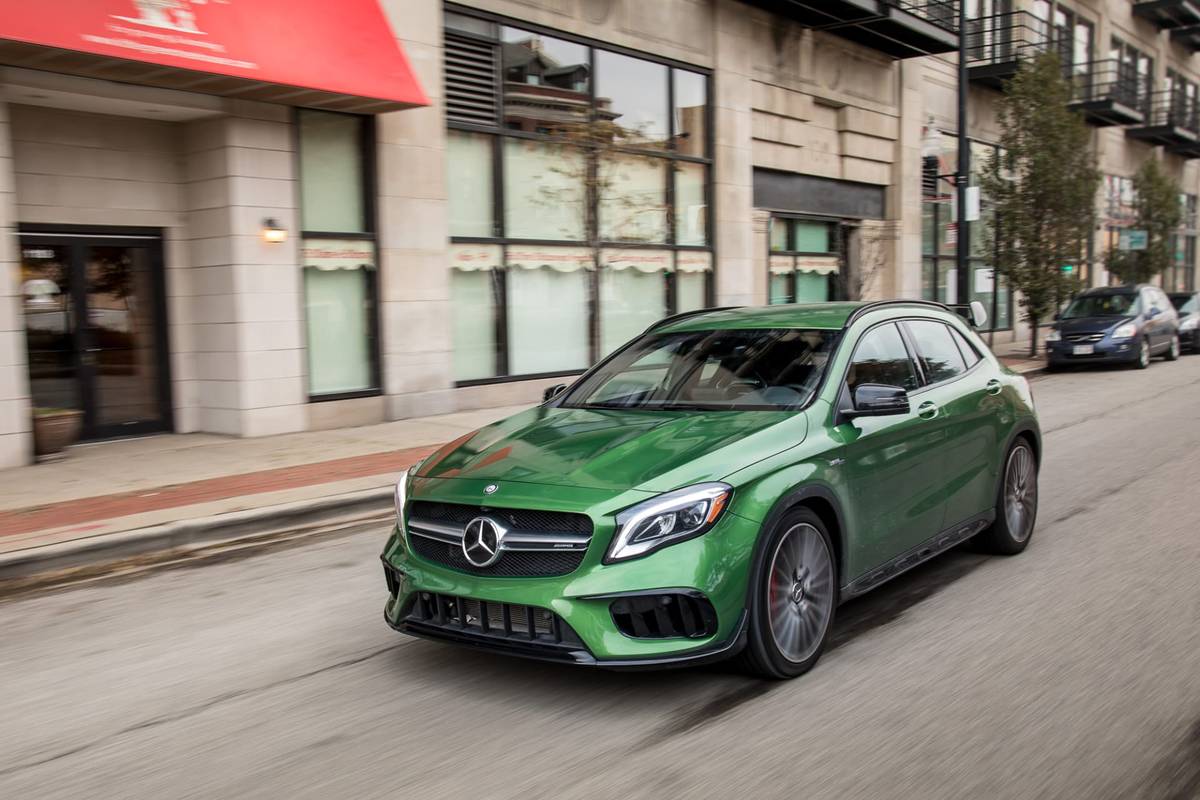 2018 Mercedes-AMG GLA45 in Kryptonite Green: Kryptonite to Good Taste ...