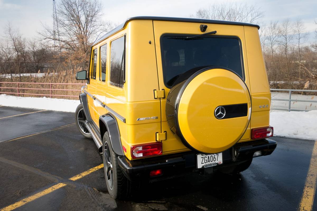 2018 Mercedes-AMG G63: Yellow, Is It 'G' You're Looking For? | Cars.com